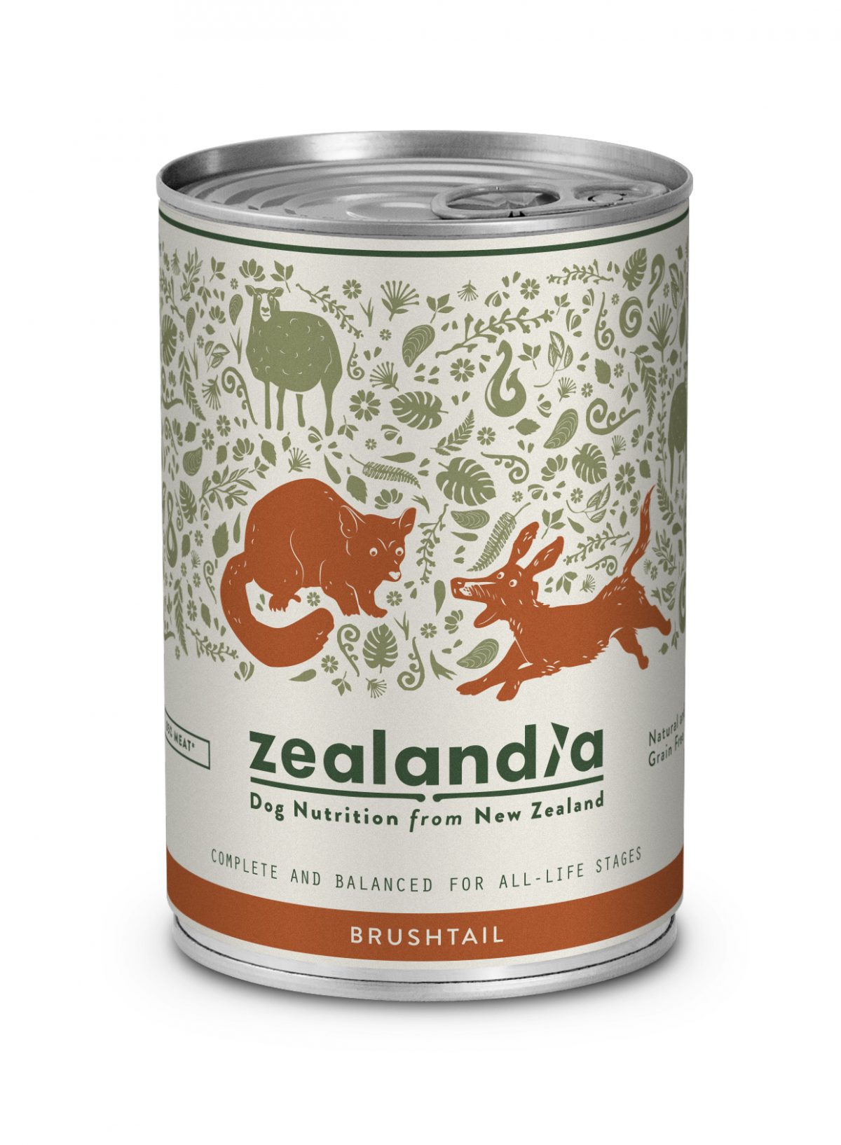 Zealandia Dog Brushtail Pate (385 gm) - Vyom Veterinary Medicines LLC