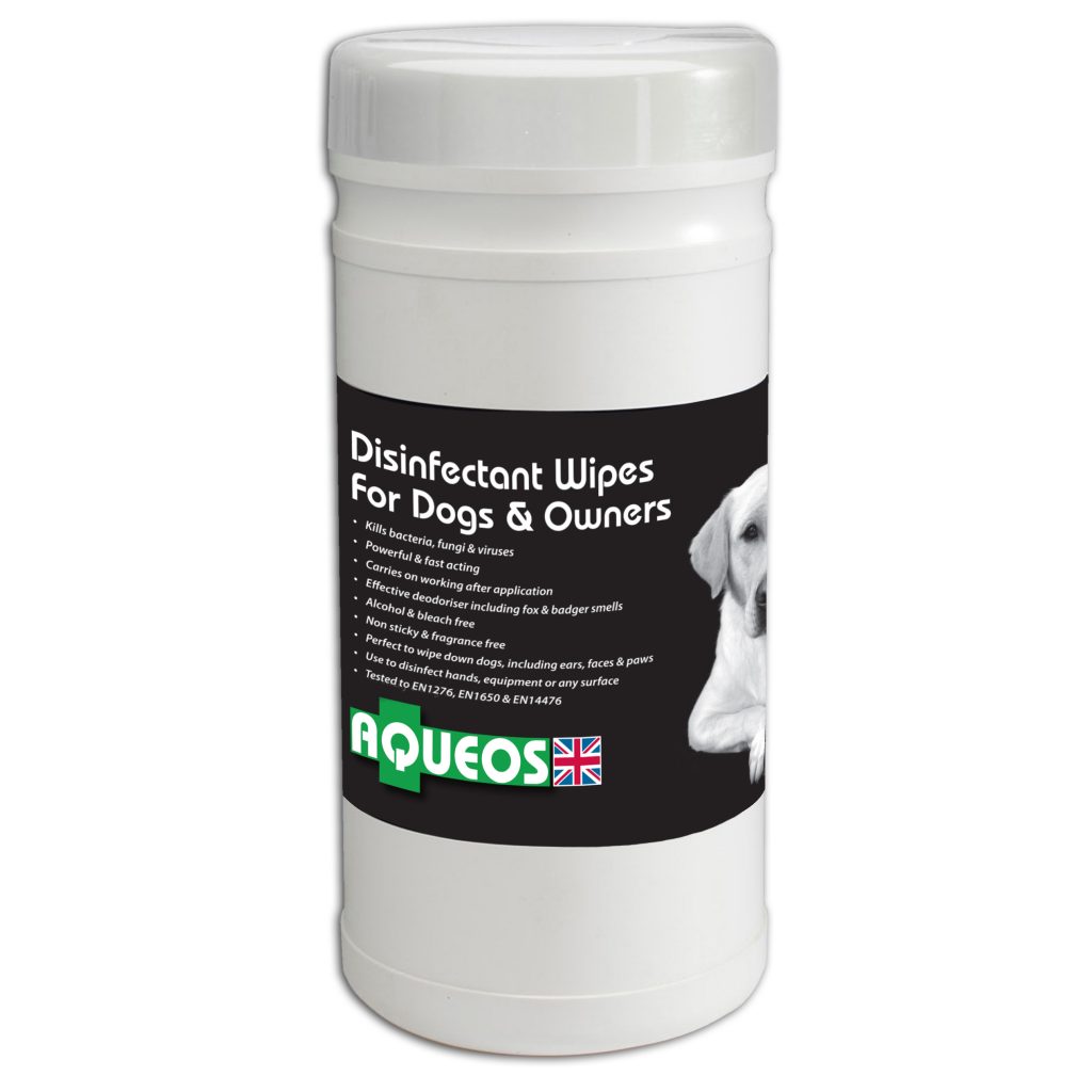Canine Disinfectant Wipes Tub (200 wipes) - Vyom Veterinary Medicines LLC