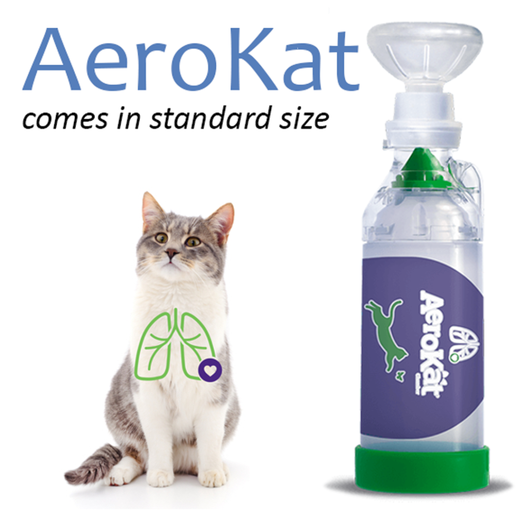 AeroKat - Metered Dose Inhaler Chamber for Cats (Regular Size) - Vyom ...